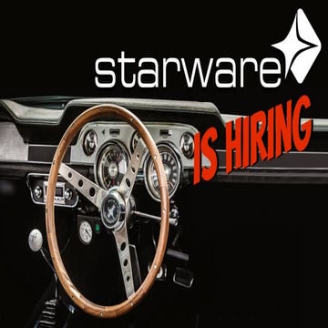 Starware exhibiting at Amsterdam Tech Job Fair Spring 2019 | PDF