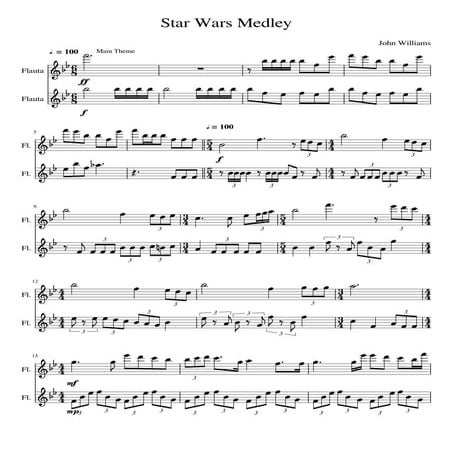 Star wars medley | PDF