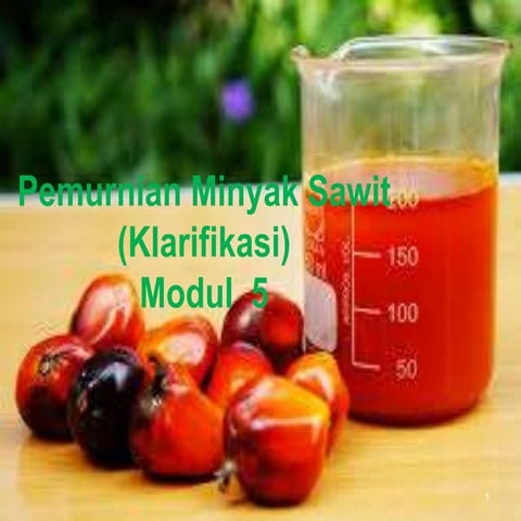 Stasiun pemurnian minyak 5 | PPTX