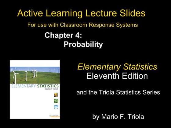 Stat11t alq chapter01 | PPT