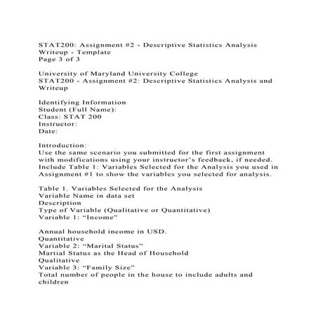 STAT200 Assignment #2 - Descriptive Statistics Analysis Writeup -.docx