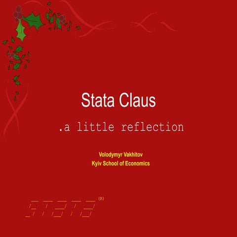 Stata Claus | PPT