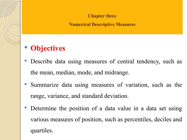 Measures of Central Tendency: Ungrouped and Grouped | PPTX