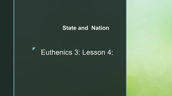 the four elements of state in the Philippines | DOCX