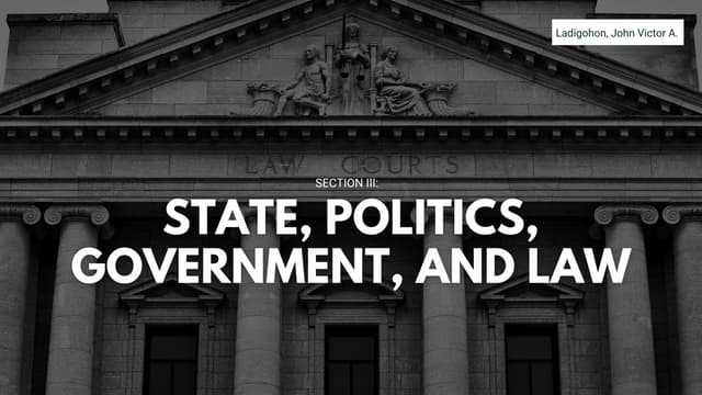 Module 2 - Political Organization and Authority and Legitimacy.pptx