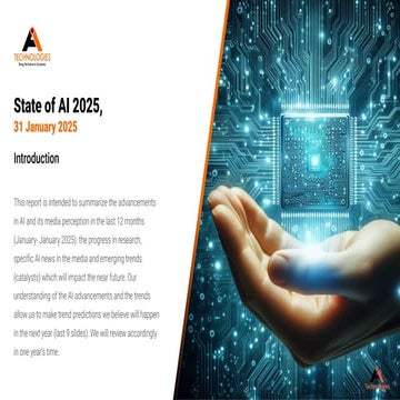 State of AI Report 2025 – Current Status, Trends & Innovations in ...