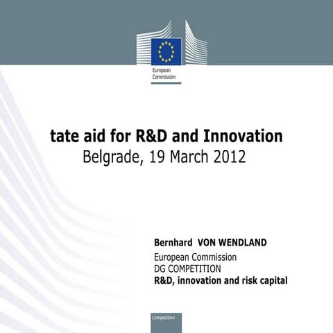 State Aid Rules - EU Commission | PPT