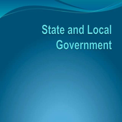 State and local government powerpoint | PPTX