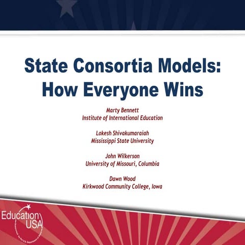 State Consortia Models: How Everyone Wins | PPT
