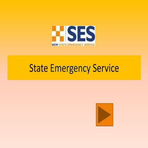 State Emergency Service | PPT