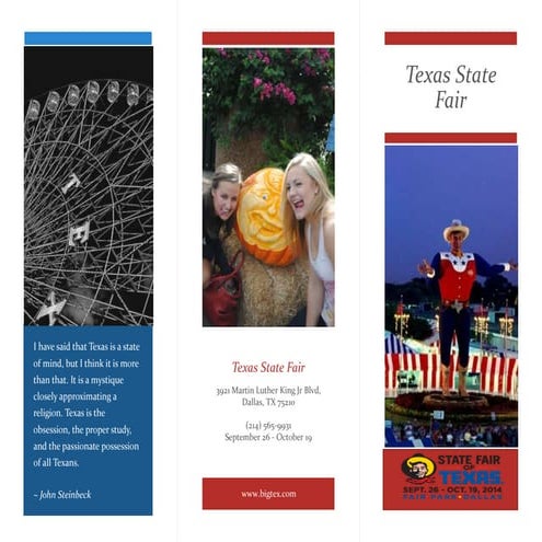 State fair brochure | PPTX