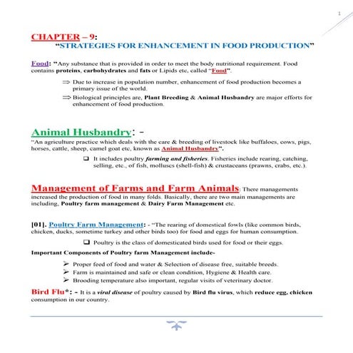 1 B- ANIMAL HUSBANDARY-Full.CLASS 9 CBSE x | PPTX