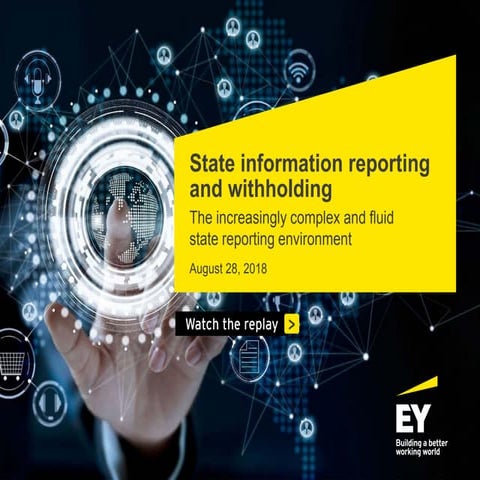 State information reporting and withholding | PPT