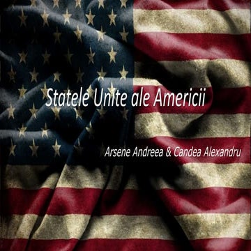 Statele unite ale americii ( Clasa a XI-a ) | PPTX