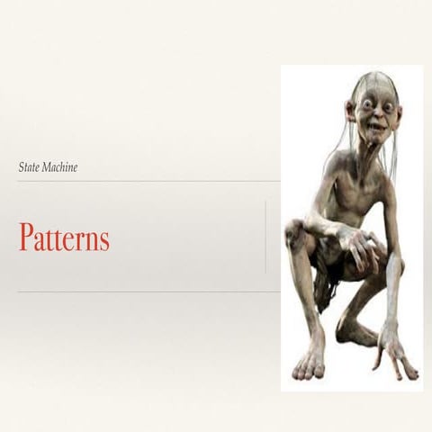 Patterns: The State machine | PDF | Programming Languages | Computing