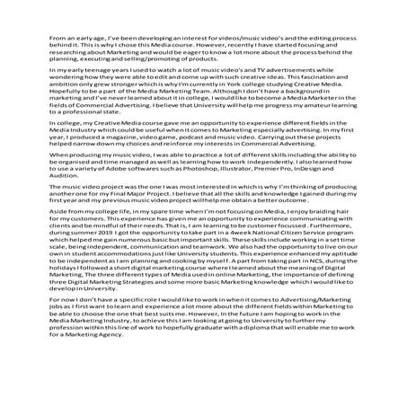 Personal Statement Pptx