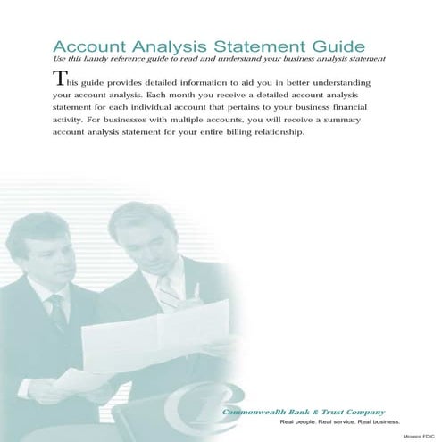 Statement Guide Cb | PDF