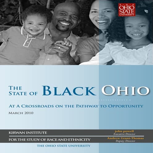 “Health and Healthcare in Ohio’s African American community- State of ...