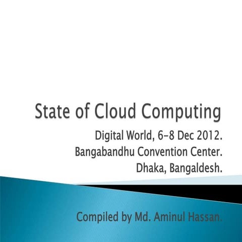 State of cloud computing v2 | PPT