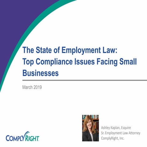 Major federal and state labor laws | PPTX