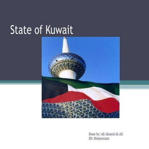 State of kuwait | PPT