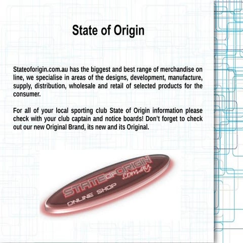 State of origin | PPT