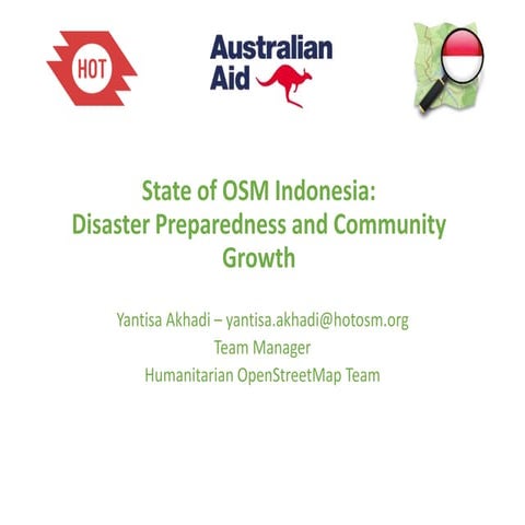 State of OSM Indonesia 2015 | PPT