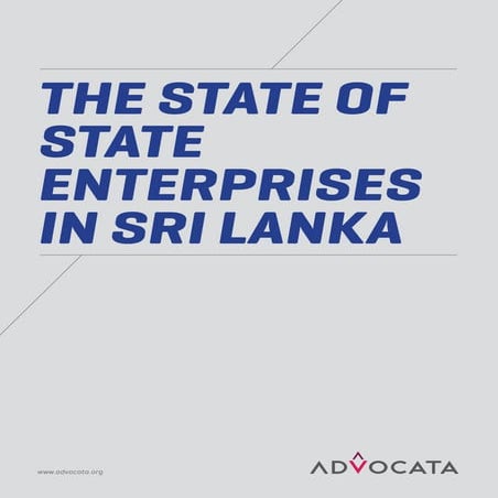 The State of State Enterprises in Sri Lanka | PDF