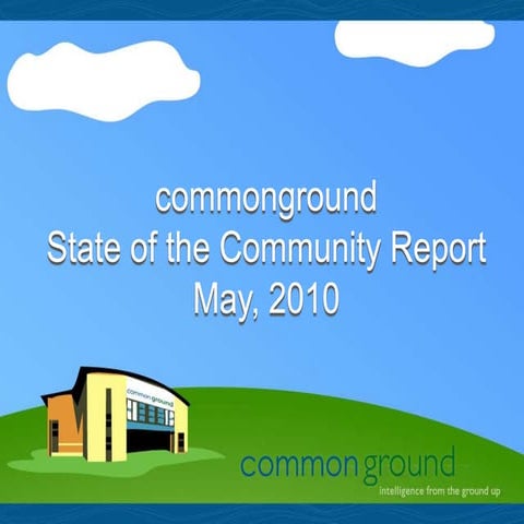 commonground State of the Community | PPTX
