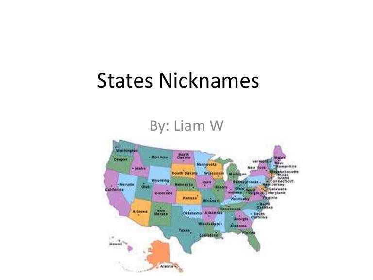 States nicknames 3