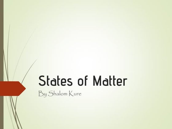 Matter: The Three States of Matter (Grade 8 - Science) | PPTX ...
