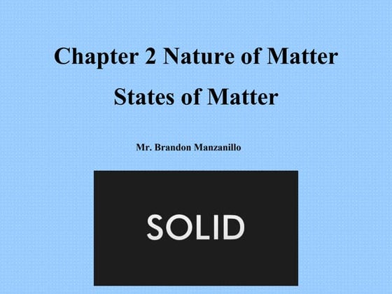 States Of Matter Power Point | PPT