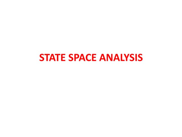 State space models | PPT