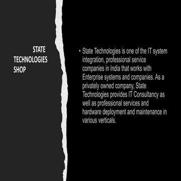 State tech | PPT
