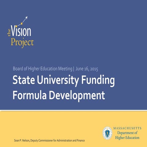 State University Funding Formula Development | PDF