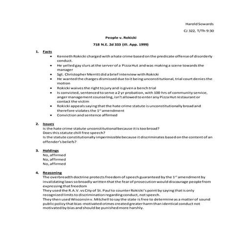 State v. metzger | DOCX