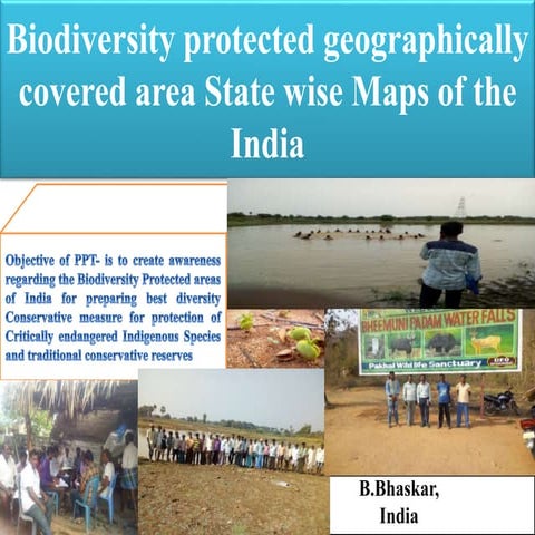 State wise biodiversity protected areas of the india | PPTX