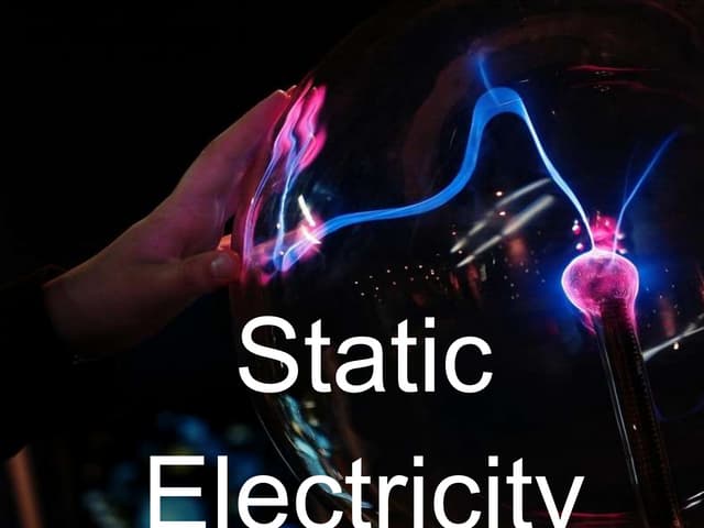 Diagram Of Static Electricity In Lightning Static Electricit