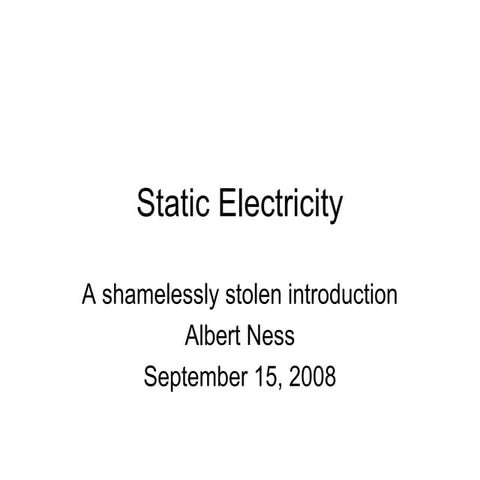 Static Electricity and its problems in Electronics manufacturing and ...