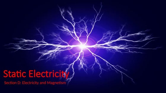Electrostatics -1 | PPTX