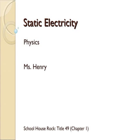 Static Electricity | PPT