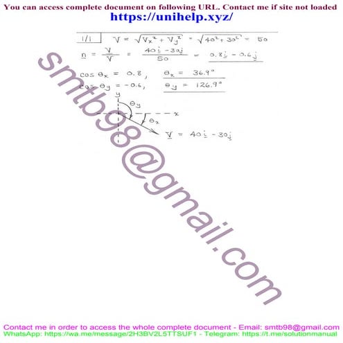 Solutions for Problems from Statics 7th Edition by Meriam & Kraige | PDF