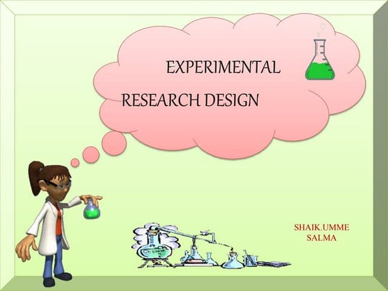 QUASI EXPERIMENTAL DESIGN | PPTX | Science