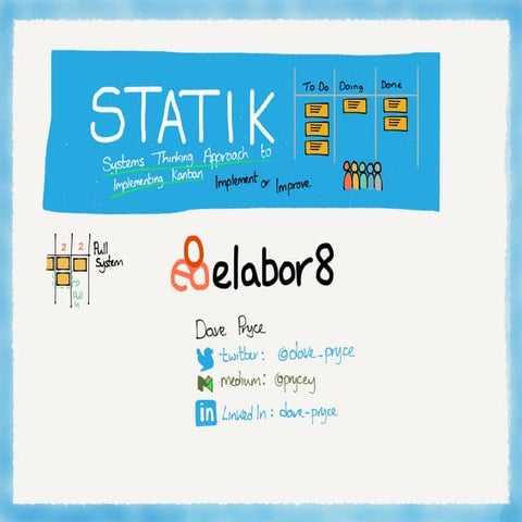 Statik - Systems Thinking Approach to Implementing Kanban | PDF