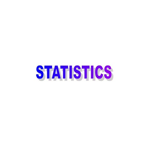 Stat Inferences.ppt statistics business. | PPT