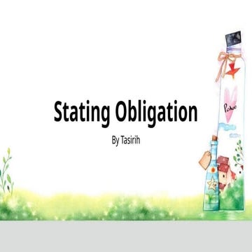 Stating Obligation must have to has to G8.pptx