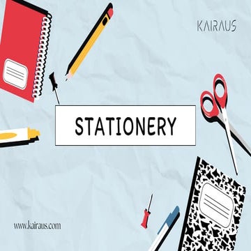 "Stationery Collection: Elevate Your Desk in Style" | PDF