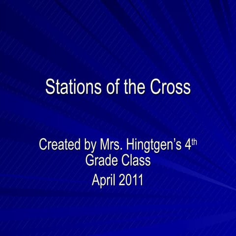 Stations of the cross | PPT