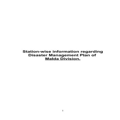 Station Wise Info | DOC