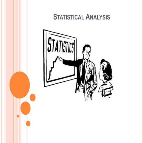 Statistical analysis | PPTX